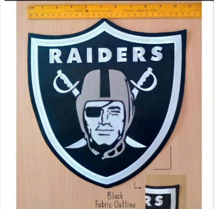 RAIDERS EMBROIDERED PATCHES | Lazada PH