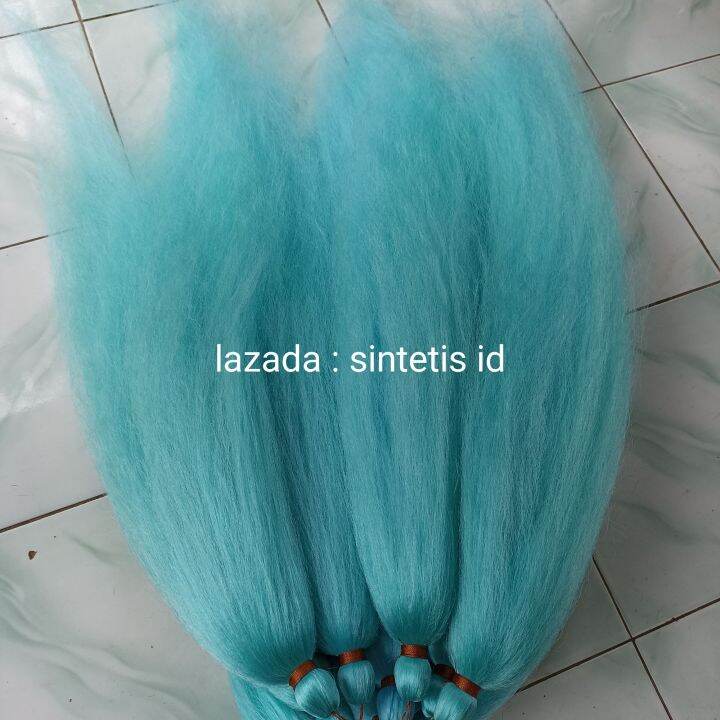 RAMBUT CEMARA WARNA TOSCA PANJANG 70CM HALUS | Lazada Indonesia