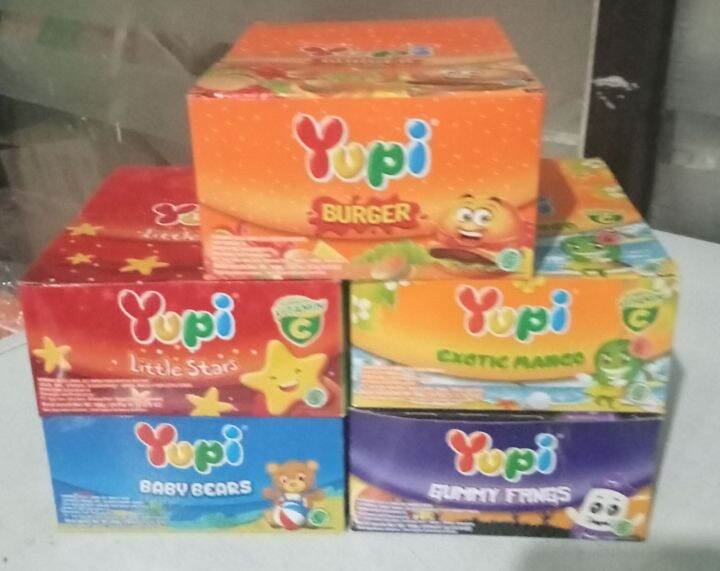 Yupi 500 an Aneka Rasa perpak isi 24 biji | Lazada Indonesia