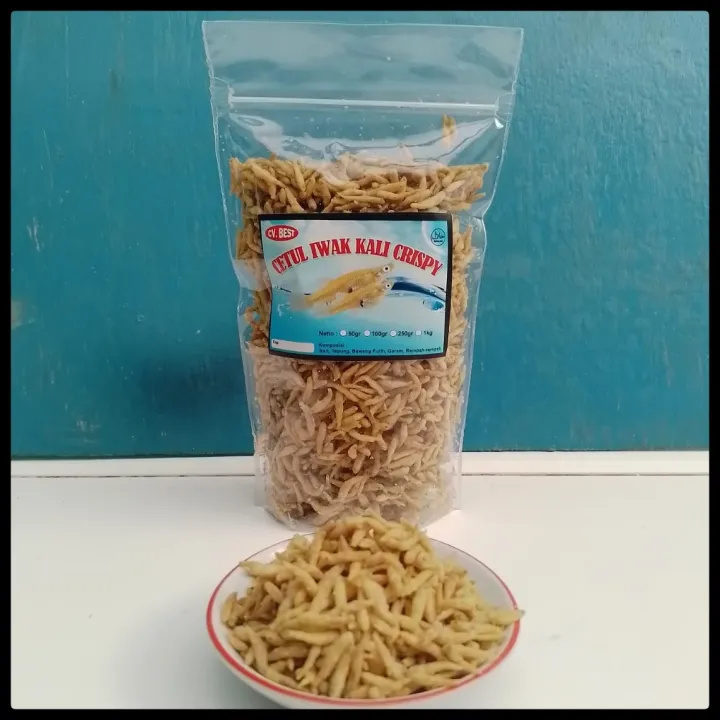 CETUL TERI CRISPY AIR TAWAR 100GR ENAK BERGIZI | Lazada Indonesia