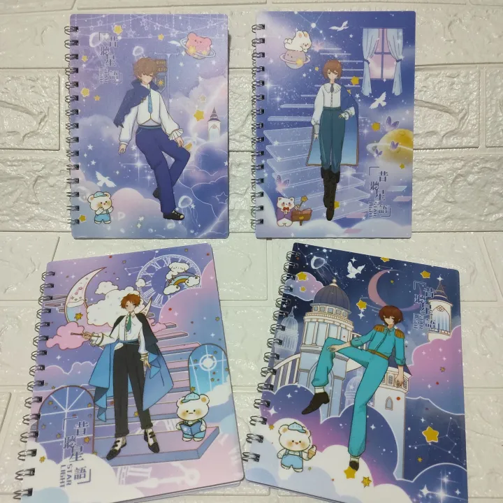 Diary Anime - Diary Warna Pastel - Cover Mika Tebal - Notes Motif Anime ...