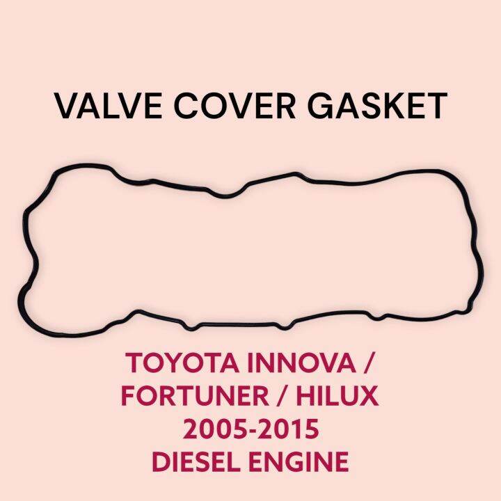 TOYOTA INNOVA DIESEL VALVE COVER FORTUNER HILUX VALVE COVER GASKET D4D ...