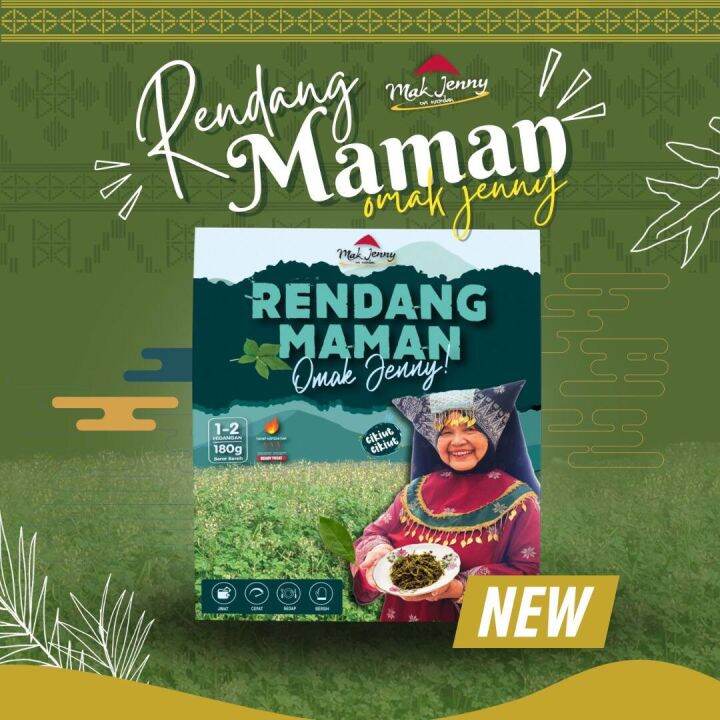 Rendang Maman Mak Jenny Omak Jenny | Lazada