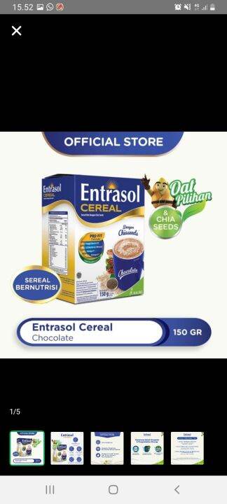 ENTRASOL CEREAL | Lazada Indonesia