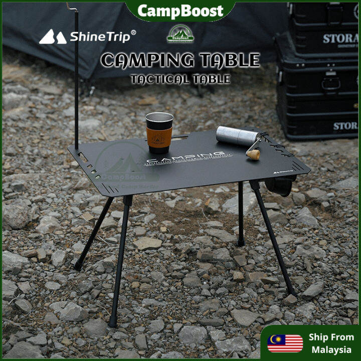 CampBoost SHINETRIP Meja Camping Table Foldable Meja Lipat Camping ...