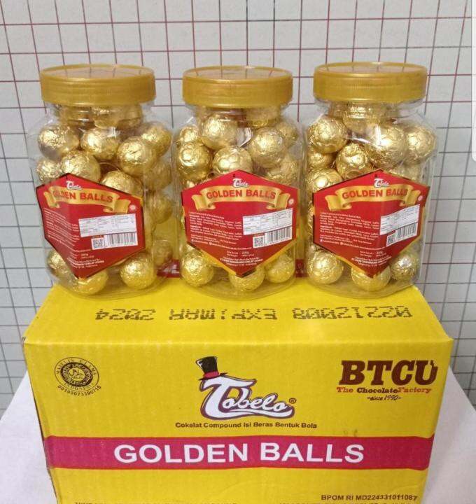 Tobelo Golden balls 1 Toples isi 40 | Lazada Indonesia
