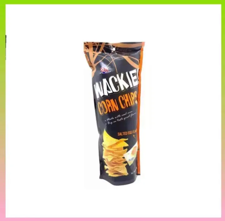 Wackie Corn Chips Salted Egg 98g | Lazada PH