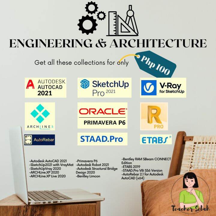 ENGINEER AND ARCHITECTURE SOFTWARE TOOL (Complete software Installer) | Lazada PH