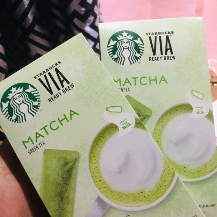 Starbucks Via Matcha Ready Coffee Original Sold Per Box | Lazada PH