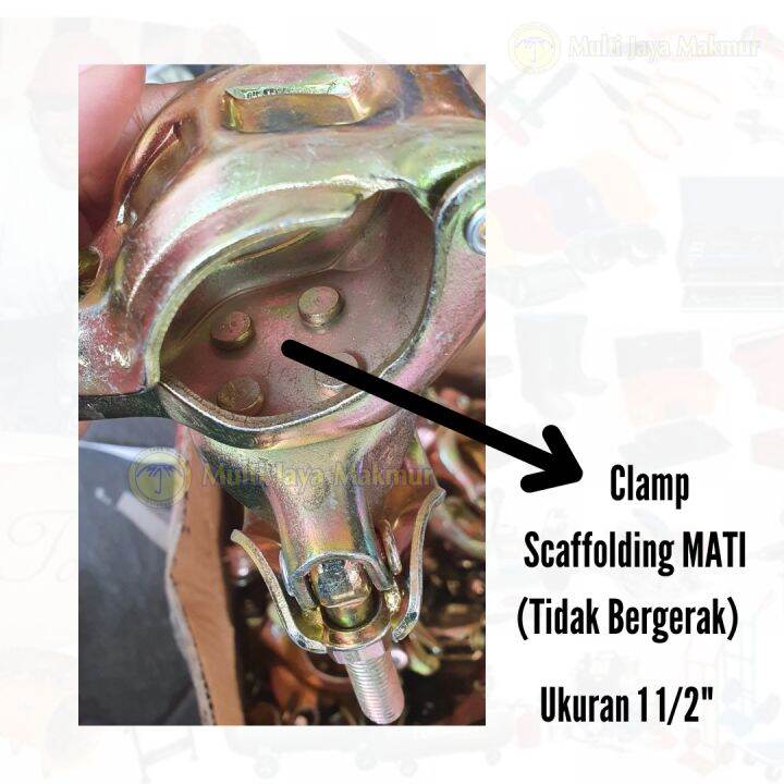 Clamp Scaffolding Mati / Fixed / Clamp Scaffolding Swivel - Klem Hidup ...