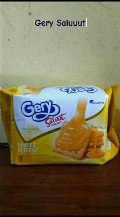 Gery Salut Malkist Keju Manis Sweet Cheese 100g Indonesia Original ...