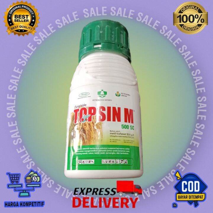 Fungisida Sistemik Topsin M 500 SC Cair Kemasan 250 ml | Lazada Indonesia