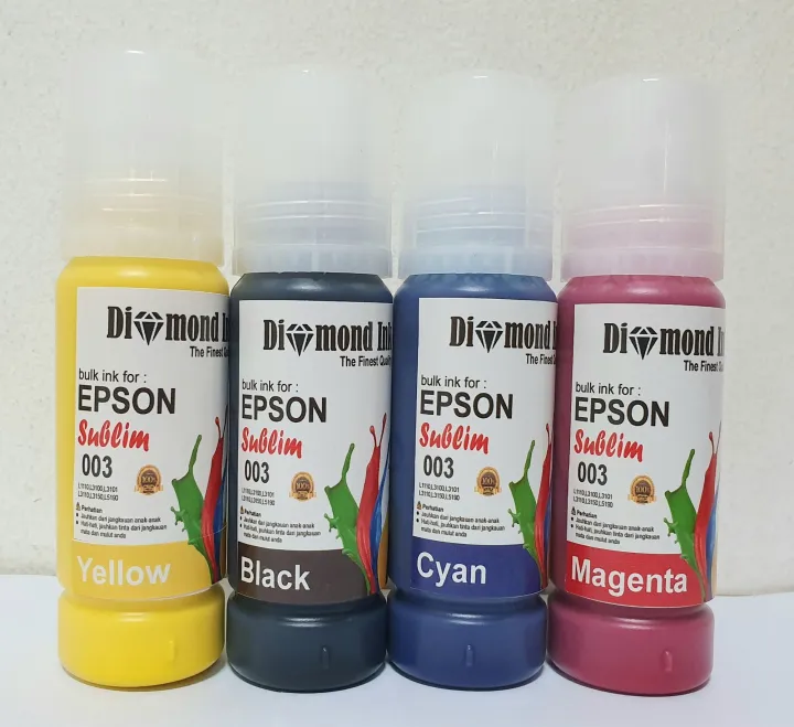 Paket Tinta Sublim Epson L1210 L3210 L3250 L5290 Diamond Ink | Lazada ...