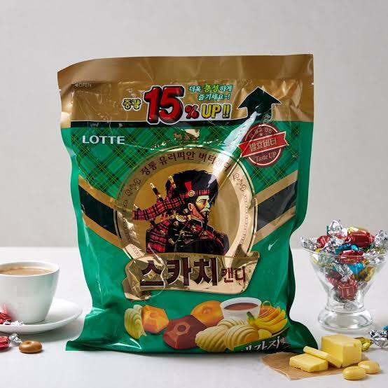 Scotch Trio Candy 157g (Korean Lotte Scotch Trio- Butter, Coffee ...