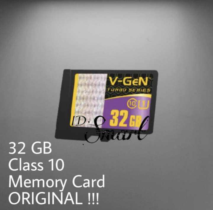 ORIGINAL V GEN MEMORY MICRO SD CLASS 10 speed 100mb/s full hd 1080p ...