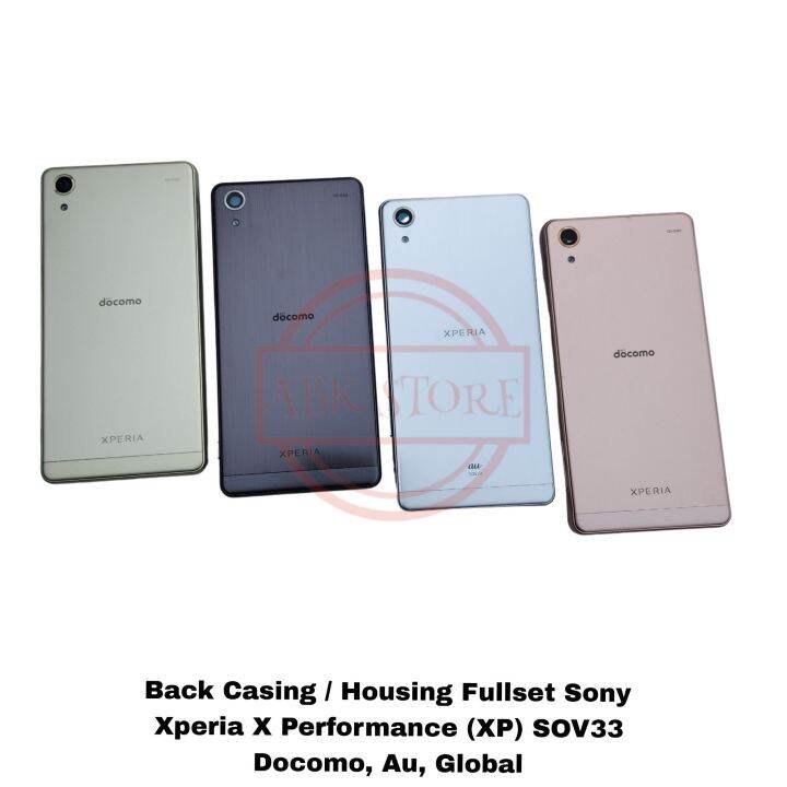 HOUSING SONY XPERIA X PERFORMANCE BACKDOOR BACK CASING KESING SONY XP ...