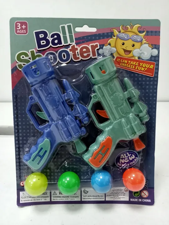 plastic ball shooter gun toy (191-75) | Lazada PH