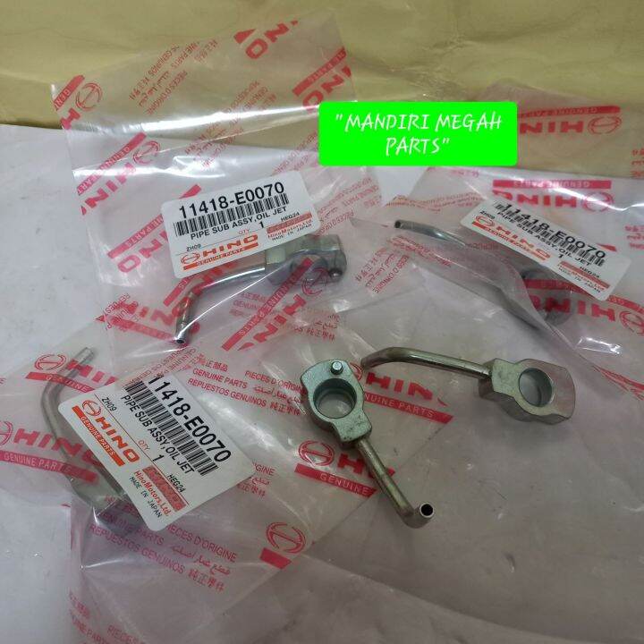 PIPA OLI JET/PIPE SUB ASSY, OIL JET HINO LOHAN 500/11418-E0070 | Lazada ...