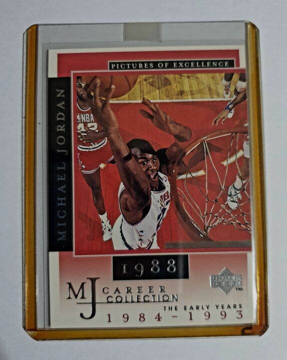 Michael Jordan Career Collection 1988 NBA CARD | Lazada PH