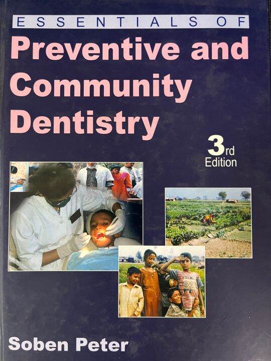 Essential of Preventive and community Dentistry 3rd | Lazada