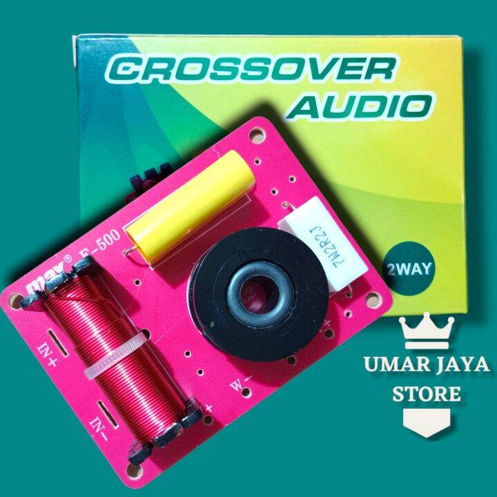 CROSSOVER AUDIO 2 WAY MAX F-500 CROSOVER MAX 2 WAY TAHANAN SPEAKER 2 WAY | Lazada Indonesia