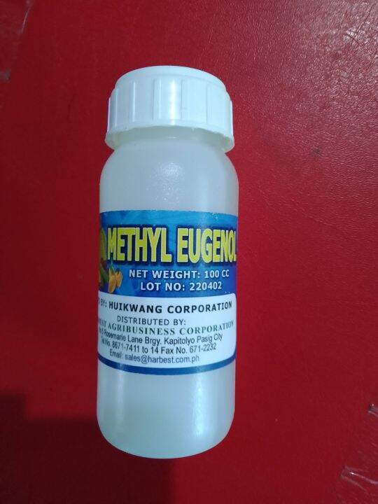 METHYL EUGENOL FRUITFLY ATRACTANT BY HARVEST (100CC BOTTLE) | Lazada PH
