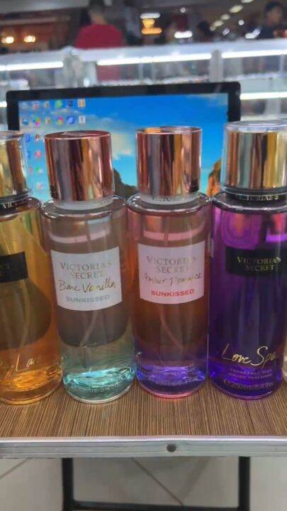 【3 in 1 Set】100% Original 250ml Victoria Secret Perfume Long Lasting 24 ...