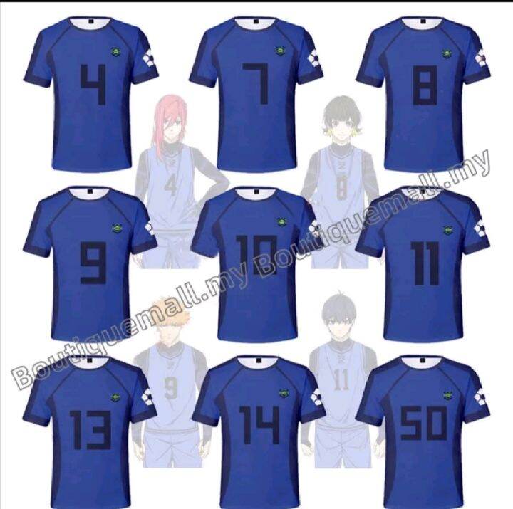 Blue lock jersey | Lazada