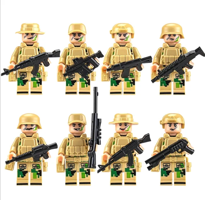 8pcs Lego compatible Special force Minifigures Set | Lazada PH