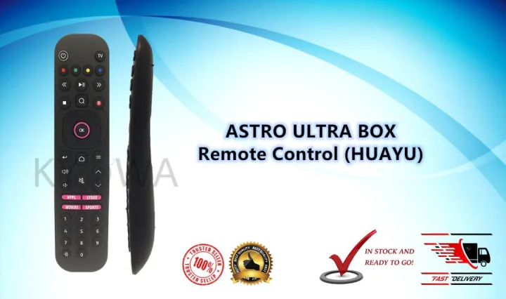 ASTRO ULTRA BOX 7 IN 1 REMOTE CONTROL BLACK NEW ASTRO REMOTE ...