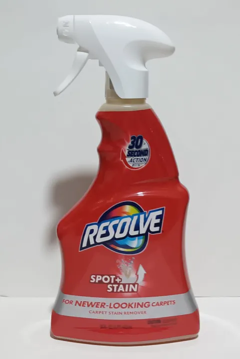 Resolve Carpet Cleaner Spray Spot & Stain Remover, 473ml | Lazada PH
