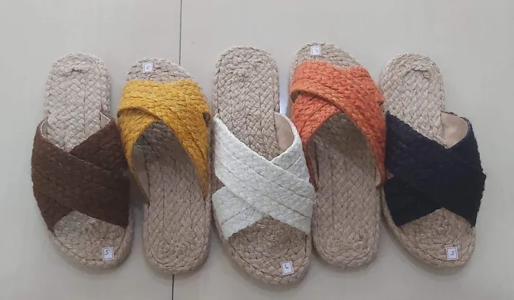 Abaca Slippers (Crossing) | Lazada PH