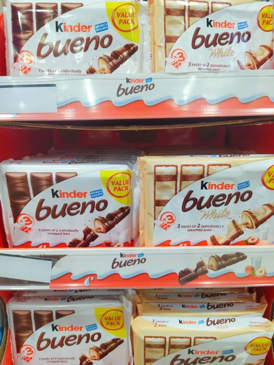 Coklat Langkawi Kinder Bueno Milk/White Chocolate Value Pack | Lazada