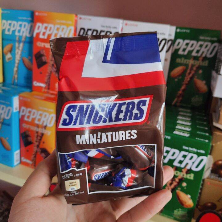 Snickers Miniatures 100 Grams Chocolate Snacks | Lazada PH
