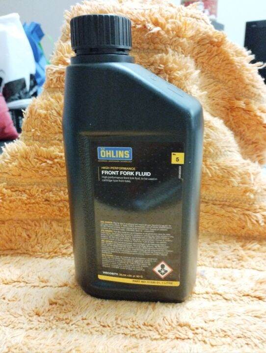 ohlins fork oil 5w / minyak fork ohlins original Sweden | Lazada