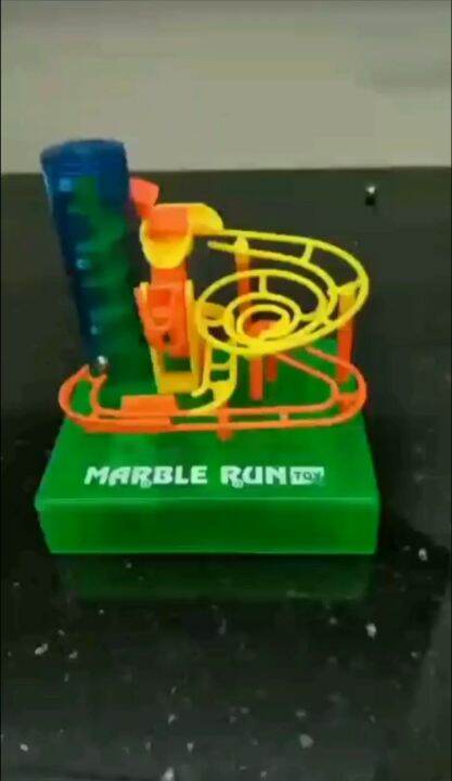 Marble Genius Rotating Elevator Marble Run DIY Race Educational Toy Set ...
