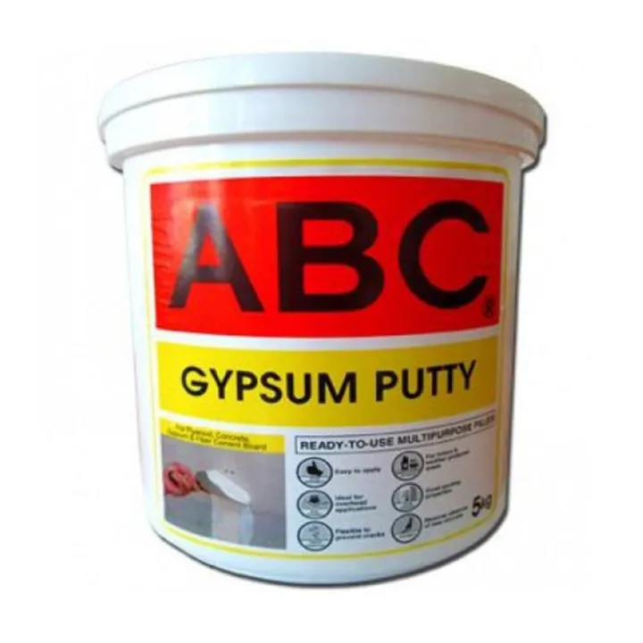 ABC Gypsum Putty (5klg) | Lazada PH