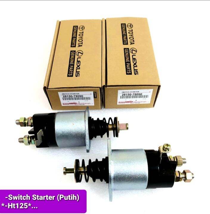 SWITCH STARTER STATER TOYOTA HINO DUTRO DYNA RINO HT125 125HT ORIGINAL ...