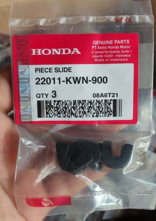 Slide Piece 3 Pcs Set 22011-KWN-900 For Honda Click 125/150 and Pcx ...