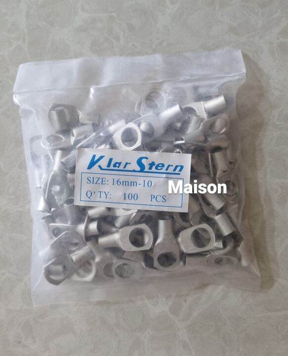 Skun kabel 16mm skun SC 16-10 Pack isi 100 pcs | Lazada Indonesia