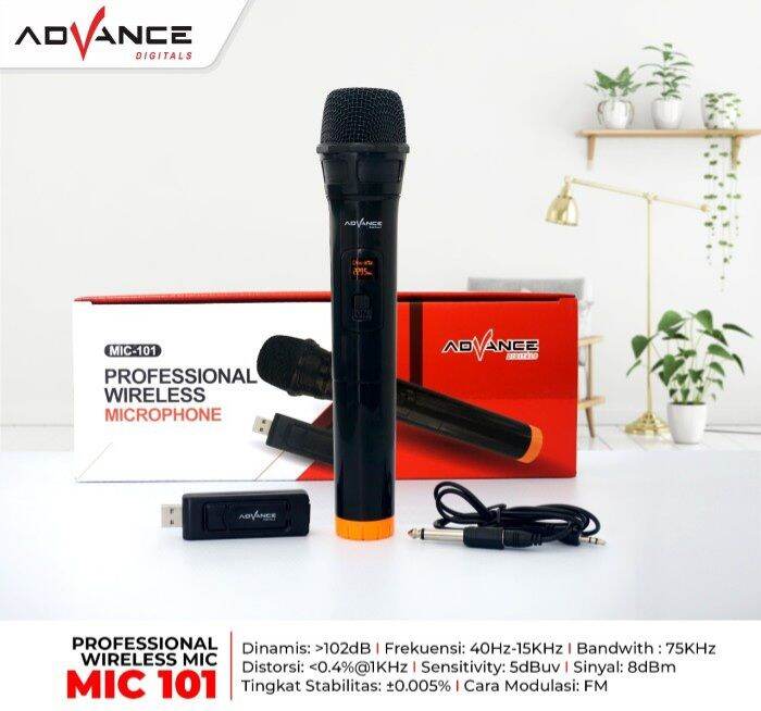 Mic Wireless Advance | Lazada Indonesia