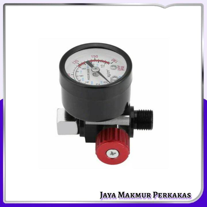 manometer Spray Gun Regulator Air Dengan Pengukur Tekanan Udara alat ...