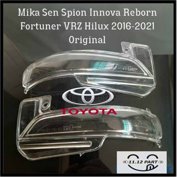 Mika lampu sen Spion Mobil Toyota Innova Reborn Fortuner Vrz Hilux ...