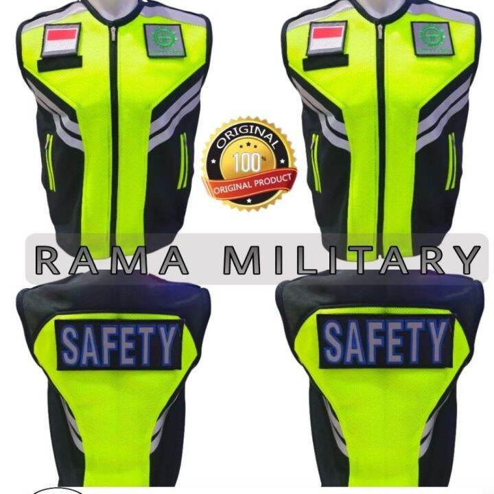 Rompi safety / rompi k3 /rompi proyek | Lazada Indonesia