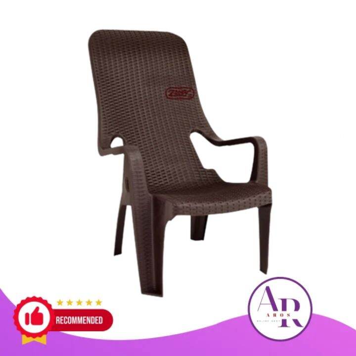 Zooey Tropical High-Back Rattan Chair | Lazada PH