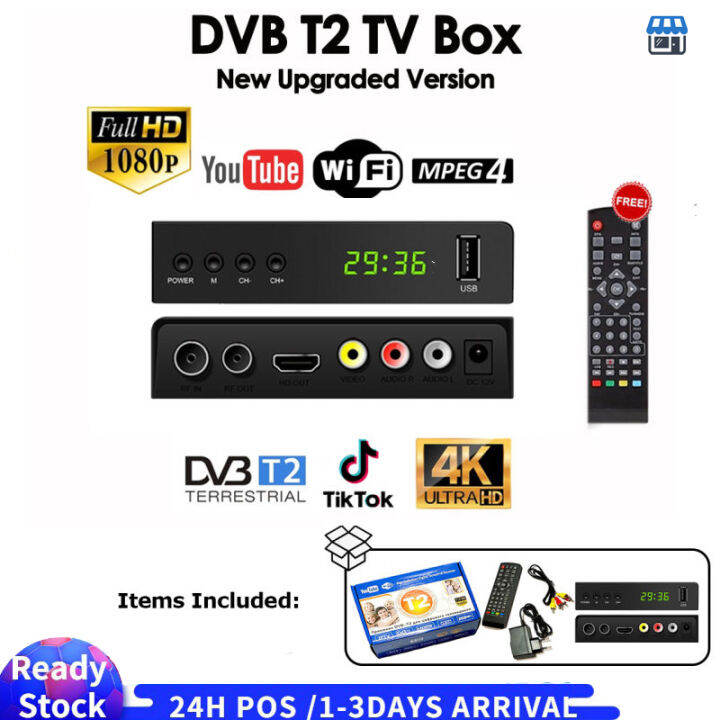 【Shipped From Penang】MYTV Decoder DVB T2 SET-TOP BOX Digital Decoder ...