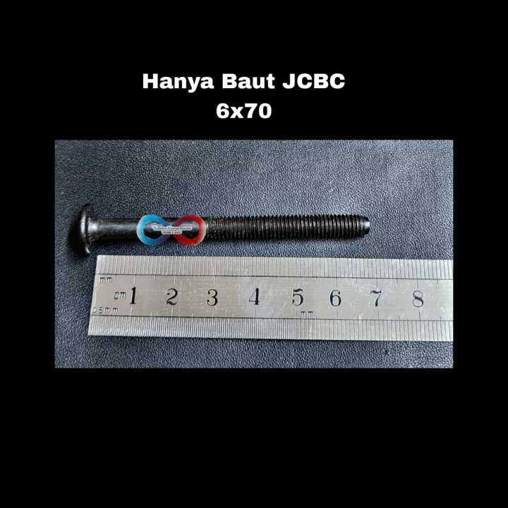 Baut JCBC Hitam M6x70 /Baut Knockdown Hanya Baut Per 10 pcs | Lazada ...