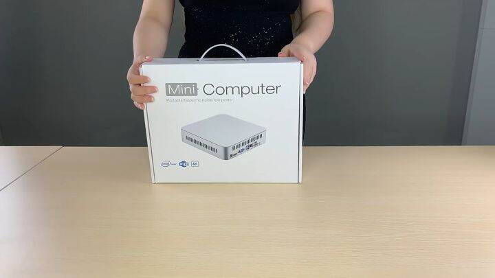 Mini desktop office computer Intel I3I5 processor with built-in ...