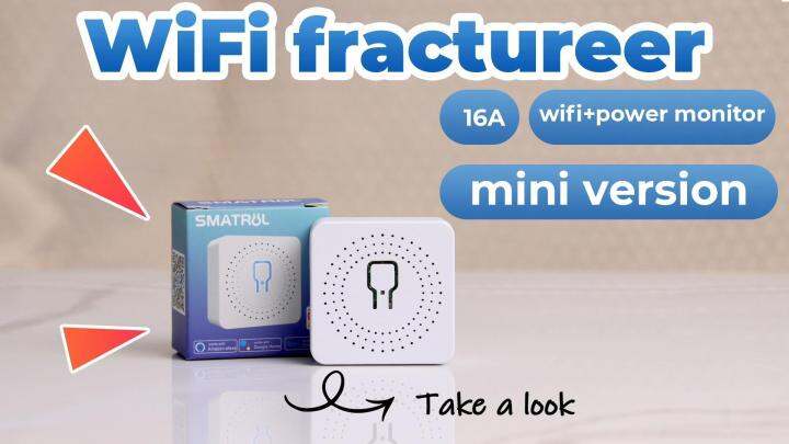 SMATRUL MINI light switch 16A Tuya WiFi push controller Light Breaker ...