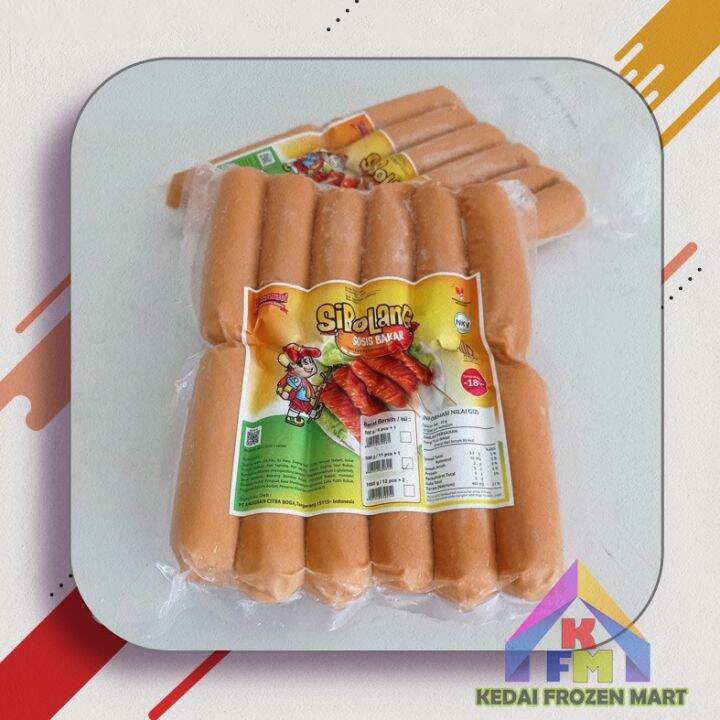Si Bolang Sosis Bakar Ayam Kombinasi Varian 500 Gram Frozen Food ...